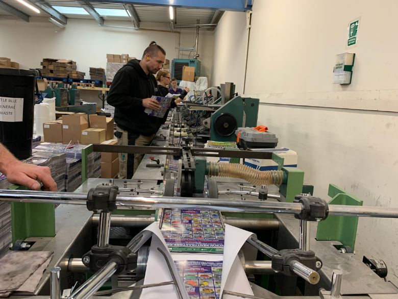 Paper wrapping capacity increased due to demand - First Mailing