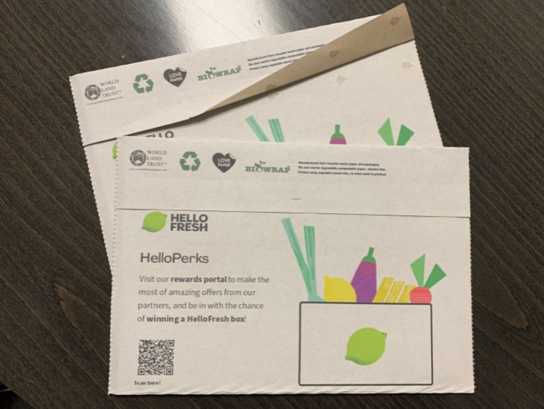 One-piece mailers for personalised marketing campaigns